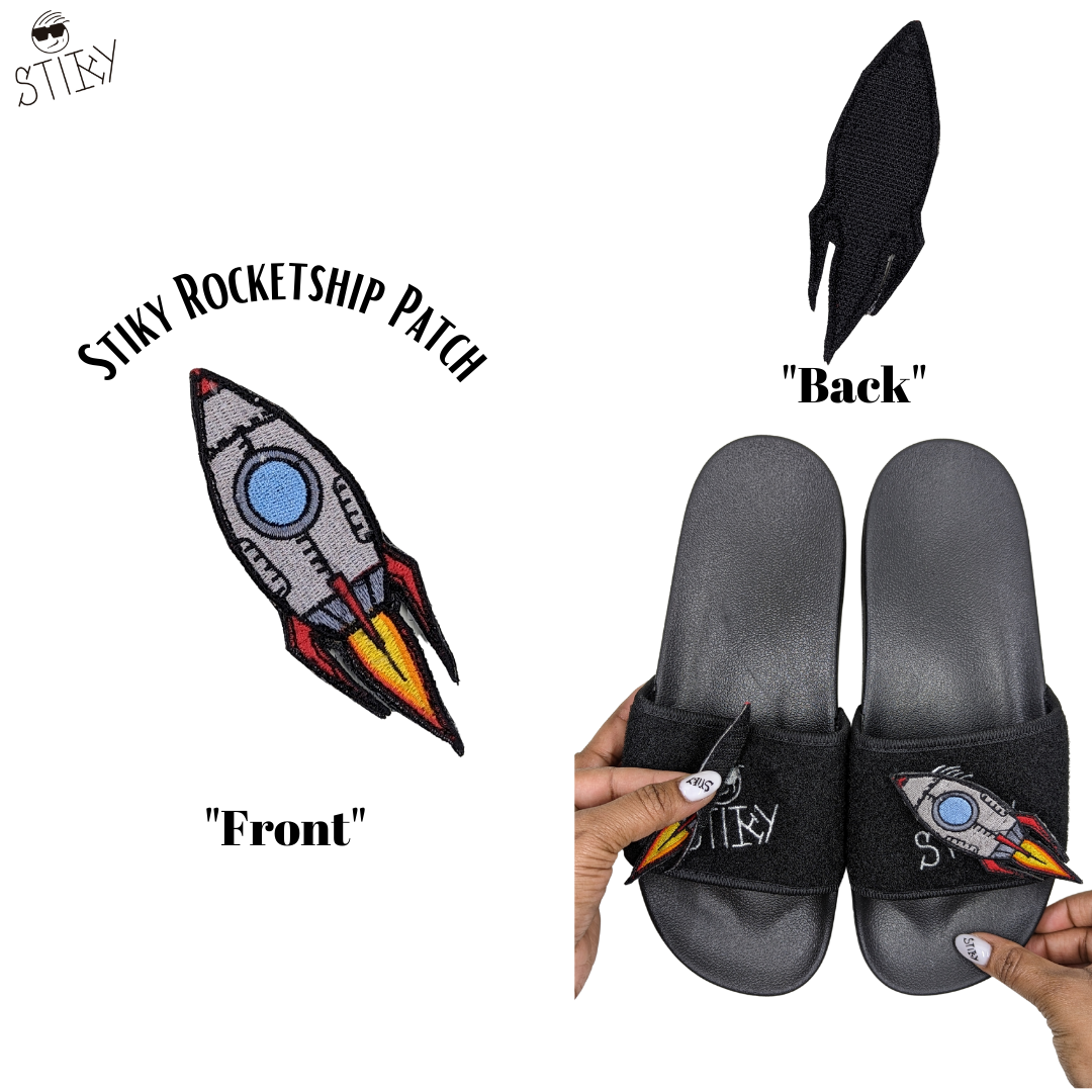 Stiky Rocketship Patch - Stiky